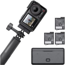 DJI Camcorder "Osmo Action 4 Adventure Combo", B:4,42cm H:3,28cm T:7,05cm, schwarz, Camcorder