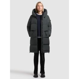 Khujo Damen Steppmantel "AROMA2", grau, Gr. XL, unifarben, 100% Polyester, M&auml;ntel