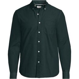 LANDS' END Oxford-Hemd Sail Rigger Classic Fit, Herren, size: regular, Gr&uuml;n, Baumwolle, by Lands' End
