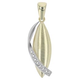 Adelia&acute;s ADELIA ́S Damen Kettenanh&auml;nger "Anh&auml;nger aus 333 Gold mit Zirkonia", Gelbgold 333, gold, Gelbgold 333, Schmuckanh&auml;nger, Zum Verschenken an Menschen,