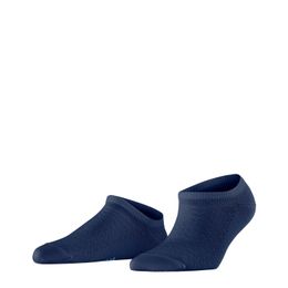 Burlington Damen Sneakersocken "Merseyside", Gr. 36, blau, Obermaterial: 55% Lyocell CLY. 24% Polyester PES. 20% Polyamid PA. 1% Elasthan EL.,