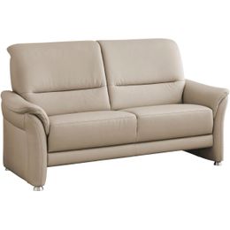 2,5-Sitzer DIE PLANBAR, B:172cm H:99cm T:93cm, beige, Sofas, "PN-PF23182", Federkernpolsterung, wahlweise R&uuml;cken echt bezogen