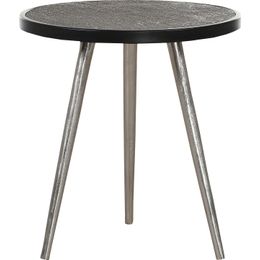 Beistelltisch GUTMANN FACTORY, B:43cm H:47cm T:43cm, grau, Wohnzimmer, Tische, "Coffee, Couchtisch, rund &Oslash; 43 cm", Der Beistelltisch ideal als