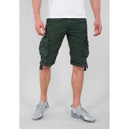 Herren Shorts "Jet Short", blau, Gr. 30, Alpha Industries, Obermaterial: 100% Baumwolle, Hosen