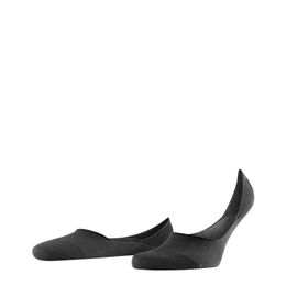 Falke Herren F&uuml;&szlig;linge "Step Medium Cut", Gr. 45, schwarz, Obermaterial: 92% Baumwolle CO. 5% Polyamid PA. 3% Elasthan EL., glatt, Socken