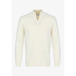 FELIX HARDY Herren Stehkragenpullover "Pullover Stehkragen", wei&szlig;, Gr. XXL, 100% Baumwolle, Pullover
