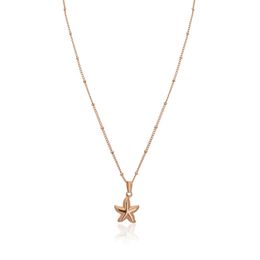 AMELIA PARKER Damen Collier "AN003R", 42&ndash;46cm, Edelstahl, L: 42 46, rosa, Edelstahl, Halsketten