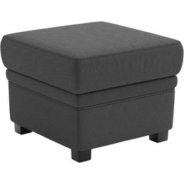 Sit & More Polsterhocker SIT & MORE, B:58cm H:45cm T:58cmdunkelgrau, 98%Polyester 2%Polyamid, Hocker, "Savona, B: 58 cm", individuell zu kombinieren
