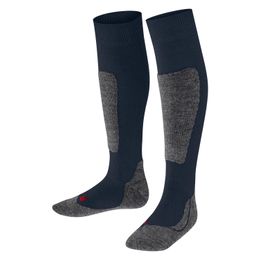 Falke Kinder Kniestr&uuml;mpfe "Active Ski", Gr. 27, blau, Obermaterial: 40% Polypropylen PP. 25% Polyacryl PAN. 20% Wolle WO. 15% Polyamid PA., glatt,