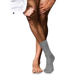 Falke Damen Socken "No. 13 Finest Piuma Cotton", Gr. 39, grau, Obermaterial: 95% Baumwolle CO. 5% Polyamid PA., Socken