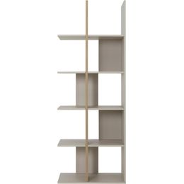 B&uuml;cherregal GAMI, B:68cm H:182cm T:40cm, beige, Holzwerkstoff, Kinderzimmer, Regale, "Deko-Regal Solena", Deko-Regal