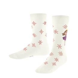 Falke Damen Socken "Fairy", Gr. 27, wei&szlig;, Obermaterial: 71% Baumwolle CO. 26% Polyamid PA. 2% metallisierte Fasern MTF. 1% Elasthan EL., Socken
