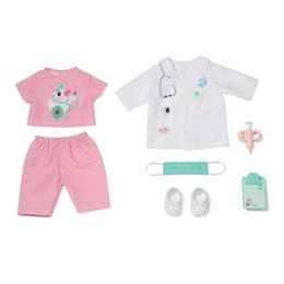 Baby Born Kinder Puppenkleidung "Doktor-Outfit 43 cm", rosa, Puppenkleidung, passend f&uuml;r Click & Play Baby Born Puppen Gr&ouml;&szlig;e 43 cm