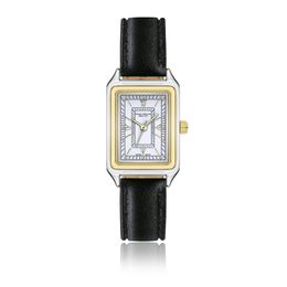 FRANZ B&Ouml;HLER Damen Quarzuhr "BC7-S014S", schwarz, Armbanduhren