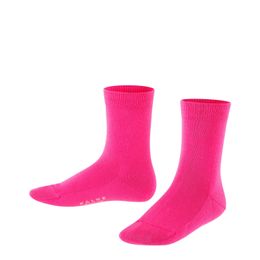 Falke Damen Socken "Family", Gr. 19, pink, Obermaterial: 92% Baumwolle CO. 7% Polyamid PA. 1% Elasthan EL., glatt, Socken