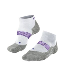 Falke Damen Kurzsocken "RU4 Endurance Cool Short", Gr. 41, wei&szlig;, Obermaterial: 54% Polypropylen PP. 26% Polyamid PA. 18% Polyester PES. 2% Elasthan