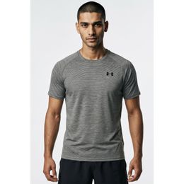 Under Armour Herren Trainingsshirt "UA TECH TEXTURED SS", schwarz, Gr. XXXL, Obermaterial: 100% Polyester, Shirts, atmungsaktives Material, lockere