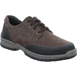 Josef Seibel Herren Schn&uuml;rschuh "Lenny 02, tabak-kombi", Gr. 42, braun, Obermaterial: 100% Rindsleder Leather cow., Schuhe