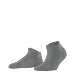 Falke Damen Sneakersocken "Sensitive London", Gr. 35, grau, Obermaterial: 95% Baumwolle CO. 3% Polyamid PA. 2% Elasthan EL., glatt, Socken