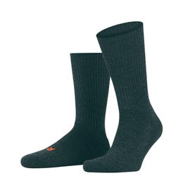 Falke Damen Socken "Walkie Ergo", gr&uuml;n, Gr. 42, Obermaterial: 63% Schurwolle WV. 35% Polyamid PA. 2% Elasthan EL., Socken