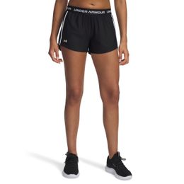 Under Armour Damen Trainingsshorts "TECH PLAY UP SHORTS", schwarz, Gr. S, Obermaterial: 100% Polyester, Hosen, mit Eingrifftaschen, aus leichtem
