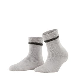 Falke Damen Haussocken "Cuddle Pads", Gr. 39, grau, Obermaterial: 56% Baumwolle CO. 28% Schurwolle WV. 14% Polyamid PA. 2% Polyacryl PAN., Socken