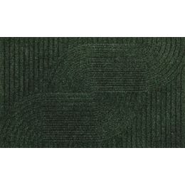 Fu&szlig;matte, B:45cm H:8mm L:75cm, gr&uuml;n, wash+dry by Kleen-Tex, Obermaterial: 50% Polyester, 50% Polypropylen, Teppiche, "Loop midnight green"