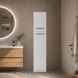 Mehrzweckschrank KOCHSTATION, B:40cm H:187,5cm T:66,6cm, wei&szlig;, K&uuml;che, Schr&auml;nke, "KS-Linda", Breite 40 cm, H&ouml;he 187,5 cm, mit 25mm starken W&auml;nden