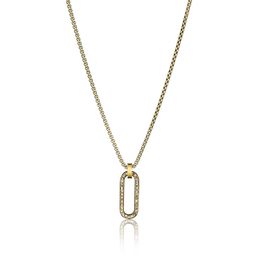MARC LAUDER Damen Collier "MNA01GG", 39&ndash;44cm, Edelstahl, L: 39 44, gold, Edelstahl, Halsketten