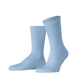 Burlington Damen Socken "Bond Street", Gr. 40, blau, Obermaterial: 81% Baumwolle CO. 17% Polyamid PA. 2% Elasthan EL., Socken