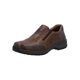 Rieker Herren Sneaker "Slipper", Gr. 46, braun, Obermaterial: 50% Rindsleder Leather cow. 50% Lammleder LEL., Schuhe