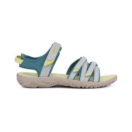 Teva M&auml;dchen Sandale "TIRRA KIDS", Gr. 19, bunt, Synthetik, Textil, Schuhe, mit Klettverschluss, rutschfeste Gummilaufsohle, schnell trocknend