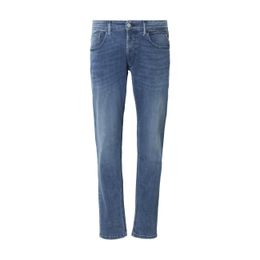 Replay Herren Regular-fit-Jeans "Replay WILLBI", blau, Gr. 33, unifarben, 90% Baumwolle, 8% Polyester, 2% Elasthan, Jeans
