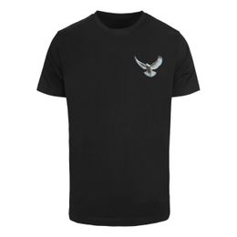 MisterTee Herren T-Shirt "MisterTee Cielo Azul Tee", schwarz, Gr. XS, bedruckt, 100% Baumwolle, Shirts