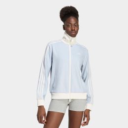 Damen Outdoorjacke "OG ORIGINALS, TWEED", blau, Gr. XXL, adidas originals, Obermaterial: 100% Polyester, Jacken, f&uuml;r Erwachsene, mit sportlichem Stil