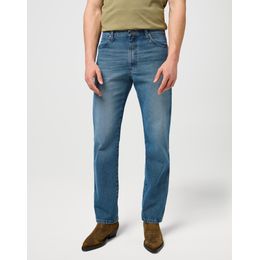 Wrangler Herren Bootcut-Jeans "13MWZ", blau, Gr. 34, Denim/Jeans, Obermaterial: 100% Baumwolle, Jeans
