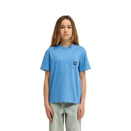 Element Kinder T-Shirt "Icon Labelcket", blau, Gr. 8, Obermaterial: 100% Baumwolle., Shirts