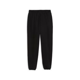 Puma Damen Trainingshose "HER COMFORT PANTS FL", schwarz, Gr. L, unifarben, Fleece, Obermaterial: 68% Baumwolle, 32% Polyester, Hosen, mit Comfort