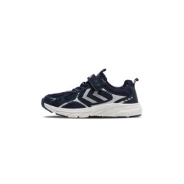 Hummel M&auml;dchen Sneaker "EFFORT ONE VC JR", Gr. 28, blau, EVA, Synthetik, Schuhe, runde Schuhspitze, elastische Spitze, leichte EVA-D&auml;mpfung
