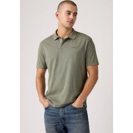 Levi's LEVI'S Herren Poloshirt, gr&uuml;n, Gr. M, Piqu&eacute;, Obermaterial: 100% Baumwolle, Shirts, mit Logo-Stickerei