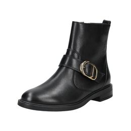Paul Green Damen Stiefelette "Paul Green Stiefelette Glattleder", Gr. 38, schwarz, Glattleder, Schuhe