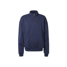 Karl Kani Herren Sweater "Karl Kani Signature Oversized Troyer", blau, Gr. L, 65% Baumwolle, 35% Polyester, Sweatshirts