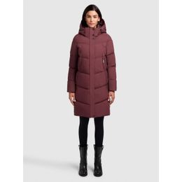 Khujo Damen Steppmantel "GRAYA", braun, Gr. XXL, unifarben, 70% Baumwolle, 30% Polyamid, M&auml;ntel