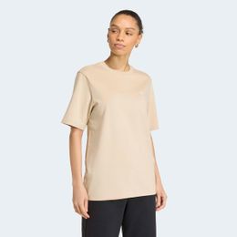 Damen T-Shirt "ESSENTIALS, LOCKER GESCHNITTEN", beige, Gr. XL, adidas originals, Obermaterial: 100% Baumwolle, Shirts, f&uuml;r Erwachsene, mit