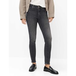 Brax Damen 5-Pocket-Jeans "Style ANA", schwarz, Gr. 19, Denim/Jeans, 94% Baumwolle, 4% Polyester, 2% Elasthan, Jeans