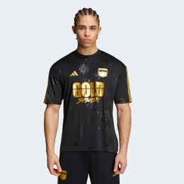 Herren T-Shirt "ADIDAS X FORTNITE TIRO JERSEY", schwarz, Gr. L, adidas Sportswear, Obermaterial: 100% Polyester, Shirts, mit Rundhalsausschnitt, ohne