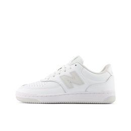 New Balance Jungen Sneaker "BB80", Gr. 38nb 103 wei&szlig;, Leder, Schuhe, f&uuml;r Kinder und Jugendliche entwickelt, mit Gummilaufsohle