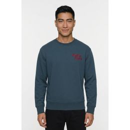 Herren Sweatshirt, blau, Gr. XL, Calvin Klein Jeans, unifarben, Sweatware, Obermaterial: 86% Baumwolle, 14% Polyester, Sweatshirts,
