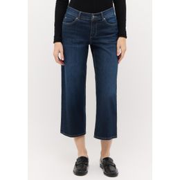 Angels Damen 7/8-Jeans "LINN", blau, Gr. 36, Denim/Jeans, Obermaterial: 92% Baumwolle, 6% Polyester, 2% Elasthan, Jeans, /Culotte, mit Stretch