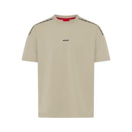 HUGO UNDERWEAR Herren T-Shirt "NOAH", Gr. XXL, beige, Jersey, Obermaterial: 61% Baumwolle, 34% Modal, 5% Elasthan, Shirts